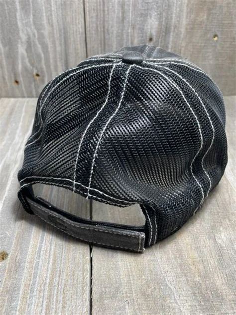 Af Waterfowl Black On Black Relaxed Fit Waxed Cotton W Mesh Back