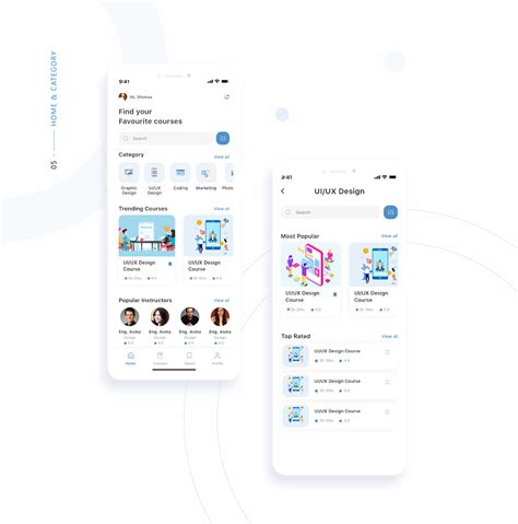 E Learning App Design UI UX Behance