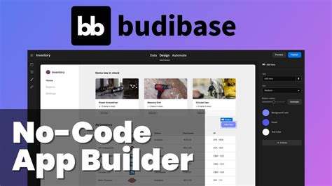 Budibase Free And Open Source No Code Platform For Building Custom