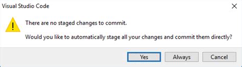 When Committing Unstaged Files Can The Git Provider Remind Me About Unsaved Files · Issue
