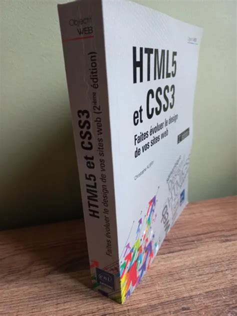 htlm5 et css3 faites évoluer le design de vos sites web objectif web