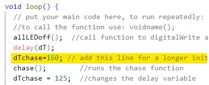 Help Needed On Quick Flash Happening During LED Chase Sequence LEDs And Multiplexing Arduino