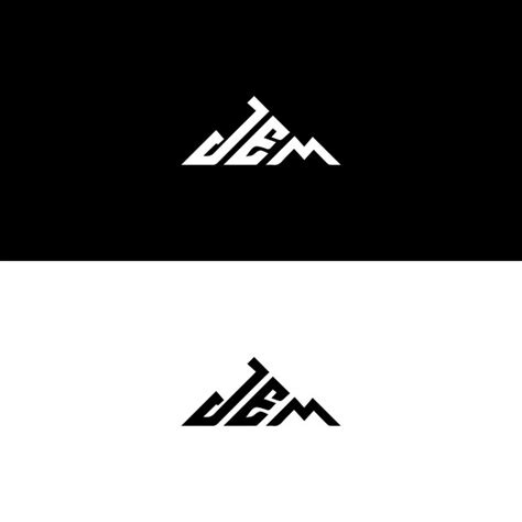 Premium Vector Jem Triangle Letter Logo Design With Triangle Shape