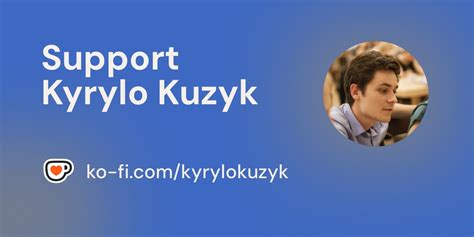 Support Kyrylo Kuzyk