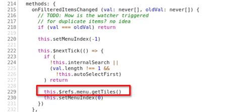 Bug Report 2411 V Autocomplete Cannot Read Property Gettiles