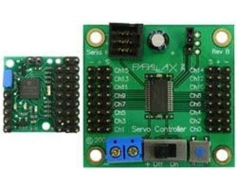pololu micro serial servo controller assembled