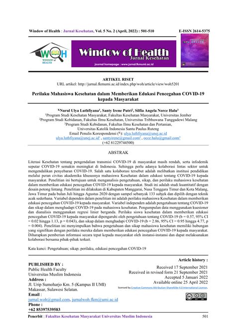 Pdf Relationship Between Status Of Nutrition And Pattern Of Menstruation With Anemia