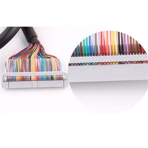 DIN 50 Pin Connector Terminal PCB Breakout Board Cable