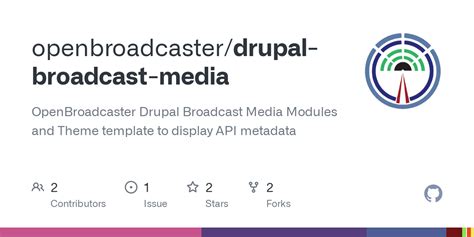 Github Openbroadcasterdrupal Broadcast Media Openbroadcaster Drupal