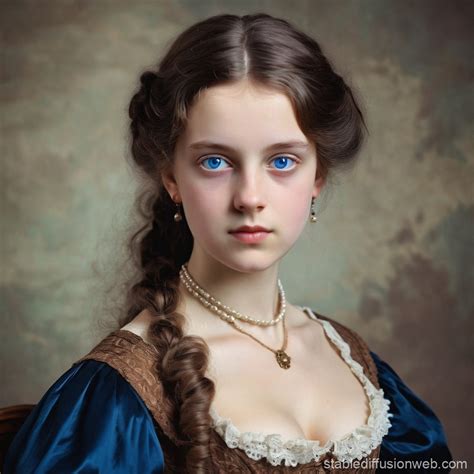 19th Century Aristocratic Woman Stable Diffusion Online