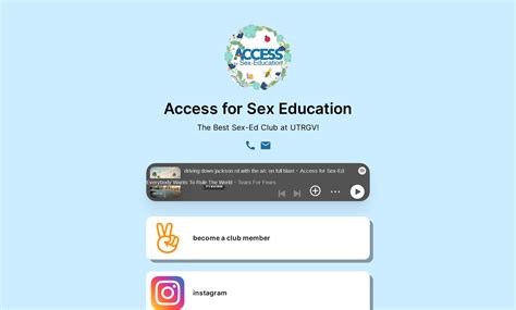 Access For Sex Educations Flowpage