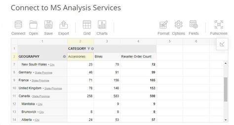 Incorrect Sorting Column On Ms Analysis Services • Flexmonster