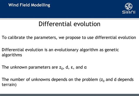 Wind Ensemble Forecasting Using Differential Evolution Ppt Download