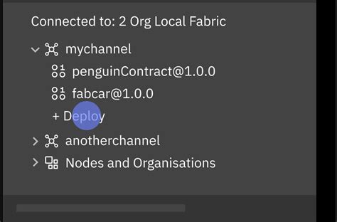 Fabric Environment View Issue IBM Blockchain Blockchain Vscode Extension GitHub