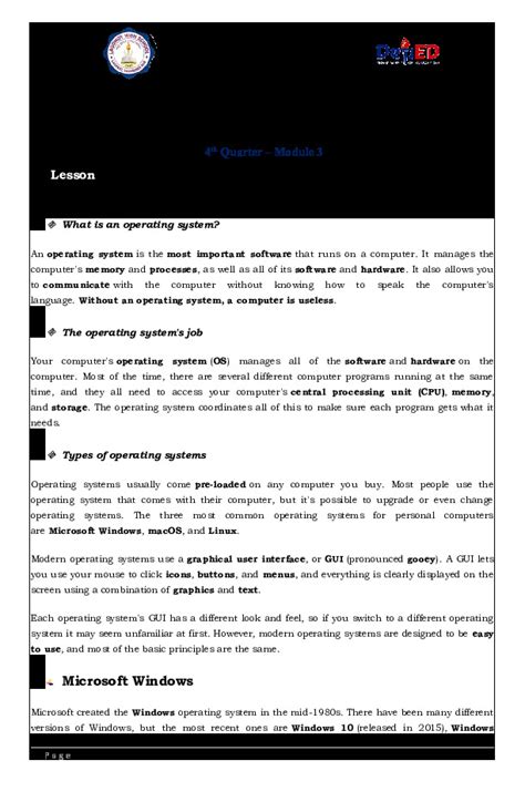 Lesson 4 Quarter Module 3 Pdfcoffeecom