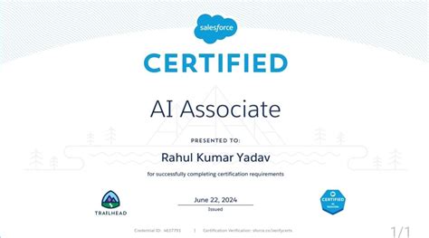 Rahul Yaduvanshi On Linkedin Salesforcecertified Trailhead Salesforce Salesforce Developer