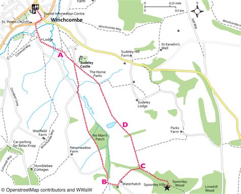 Winchcombe To Spoonley Villa Winchcombe Welcomes Walkers