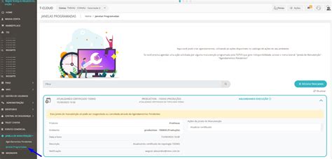 CLOUD MP Tcloud Como Atualizar O Certificado Em Caso De Erro E Reprocessamento Central