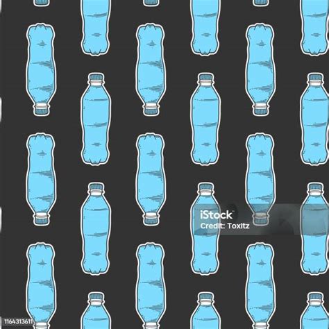 물병 낙서 및 스케치 스타일의 벡터 개념입니다 티셔츠 엽서에 인쇄하기 위한 손으로 그린 일러스트레이션 T 셔츠에 대한 스톡 벡터