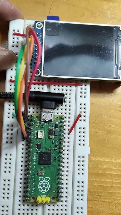 Display With St7789 Spi Ips On Raspberry Pi Picocircuitpython Youtube