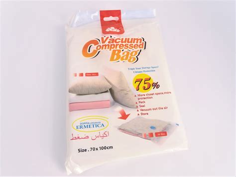 ᐉ Вакуумні пакети Vacuum Bag для зберігання речей 70х100 см 5 шт 50123 • Краща ціна в Києві