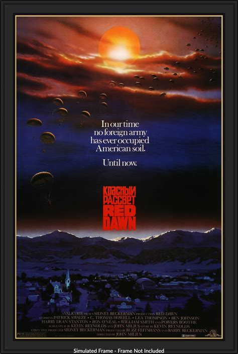 Red Dawn 1984 Original One Sheet Movie Poster Original Film Art