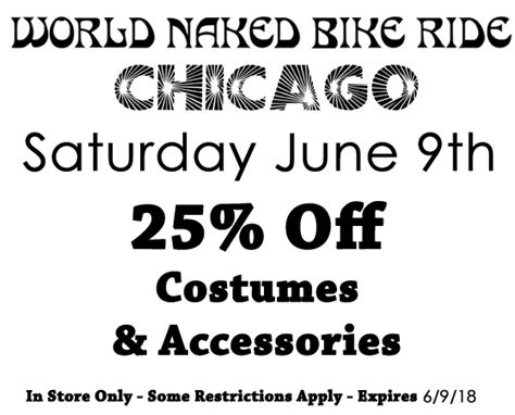 The World Naked Bike Ride Chicago Is Fantasy Costumes