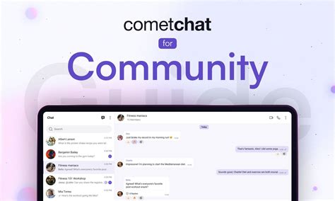 setting up community chat with cometchat