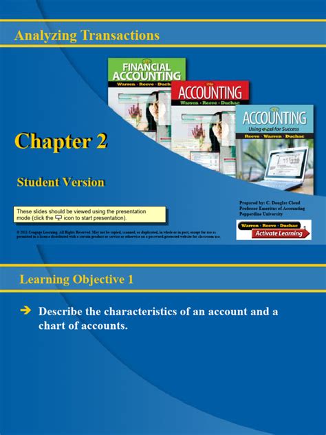 02 Analyzing Transactions Pdf Debits And Credits Equity Finance