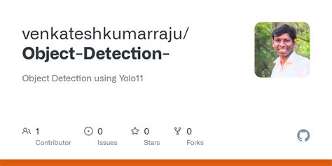 Object Detection Project Object Detection Using Yolo Ipynb At Main Venkateshkumarraju