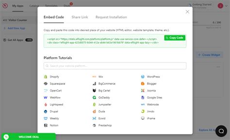 how to add a website visitor counter to wordpress