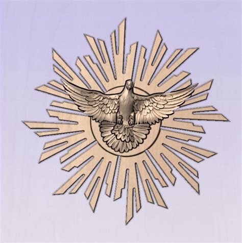 Holy Spirit Dovetail Stl Digital File Etsy