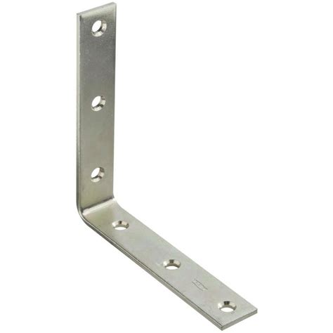Stanley National Hardware 6 In Zinc Corner Brace At