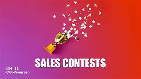 How To Design A Sales Contest That Drives Real Results Vengreso