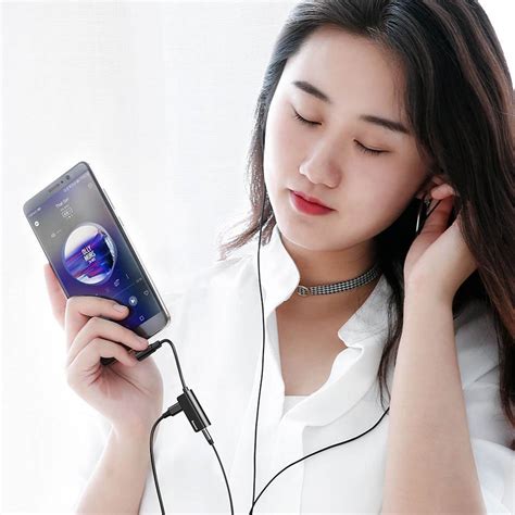 Baseus Type C To Type C 3 5mm Female Adapter Black DirectMarket