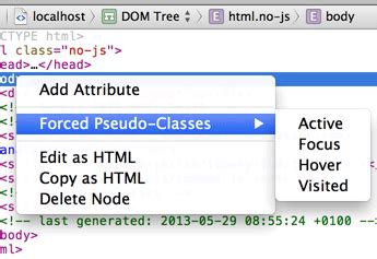 Secrets Of The Browser Developer Tools Styling Active Hover Focus Visited States