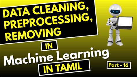 16 Data Cleaning In Machine Learning Data Preprocessing In Tamil