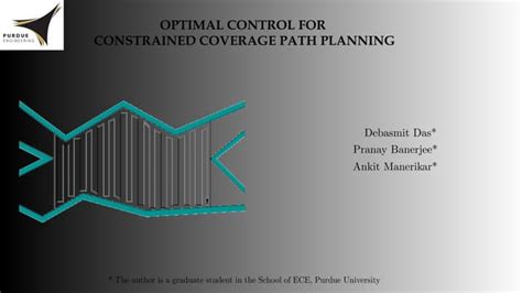 Pseudo Spectral Optimal Control For Coverage Path Planning Ppt
