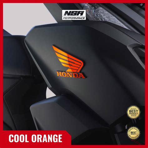 Jual Nsa Emblem Honda Wings Pcs Sticker Timbul Emblem Honda Emblem