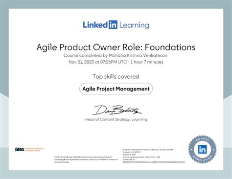 Mohana Krishna Venkatesan On Linkedin Certificate Of Completion