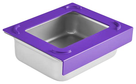 Pan Stackers 12 Pan Size Stainless Steel Hotel Pan Organizer