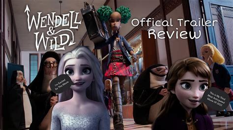 Wendell And Wild 2022 Official Trailer Review Youtube