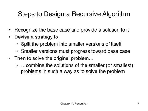 Ppt Recursion Powerpoint Presentation Free Download Id4319023