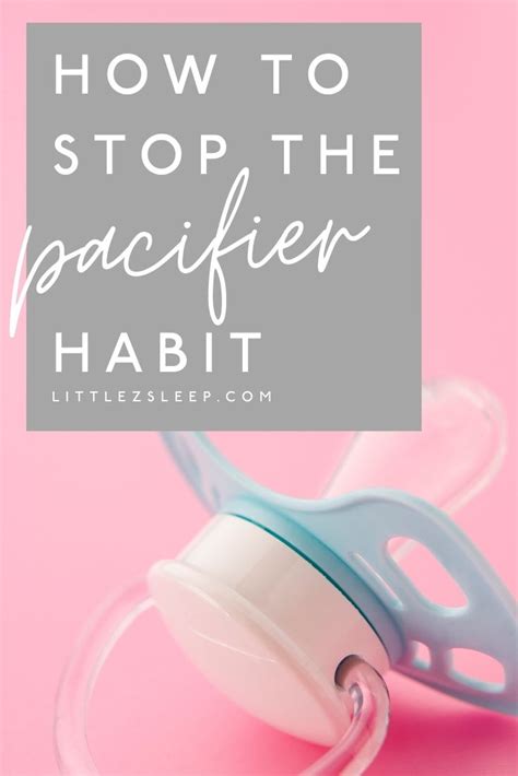 How To Break The Pacifier Habit Gentle Sleep Training