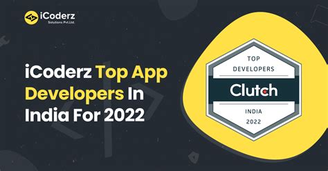 Top App Developers In India By Clutch Icoderz