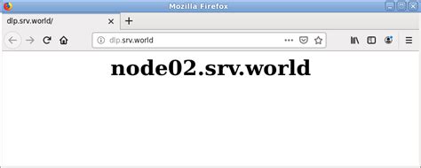 centos 8 pound load balancing server world