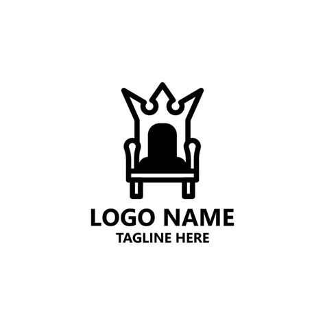 Throne Logo Vector Art Icons And Graphics For Free Download