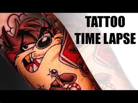 Taz Looney Tunes Tattoo