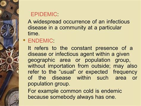 Epidemiology Ppt Infectious Diseases Diseases And Conditions