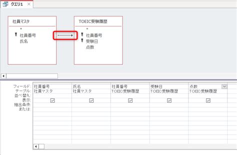 Access 結合先のテーブル内に条件を満たすレコードが無い行を抽出する（不一致クエリ） 微風 On The Web